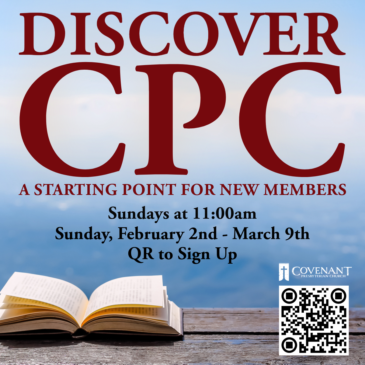 Discover CPC 2025 - Covenant Presbyterian Church
